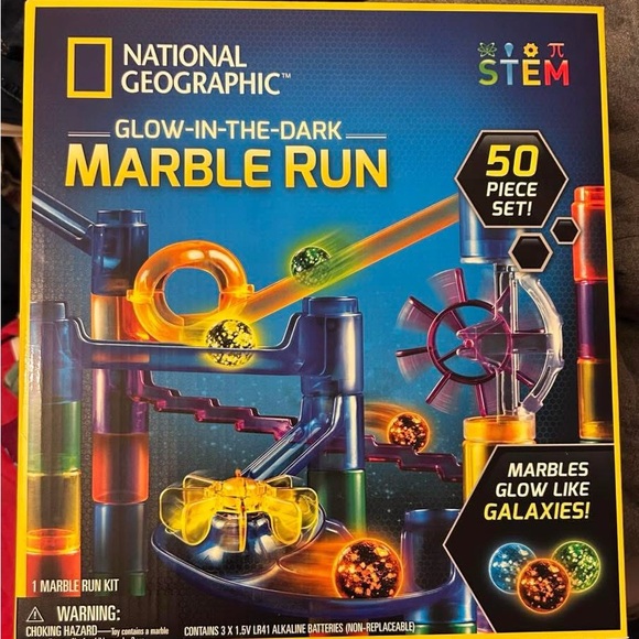 National Geographic | Toys | National Geographic Vibrant Glow Marble ...